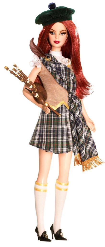 Barbie Celebrates National Tartan Day - Doll Shopaholic